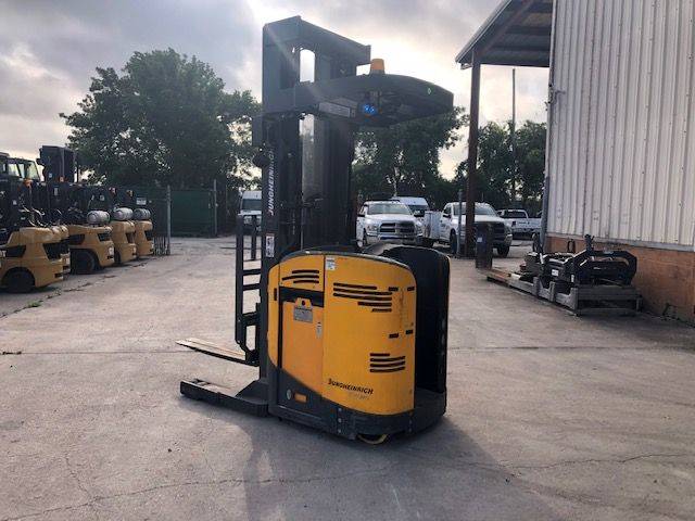 2014 Electric Jungheinrich ETR345 Electric Man Down Swing Reach Turret