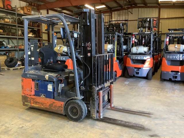 2017 Electric Toyota 8FBE15U Electric 3 Wheel Sit Down