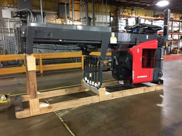 2015 Electric Raymond 752-DR32TT Electric Narrow Aisle Double Reach