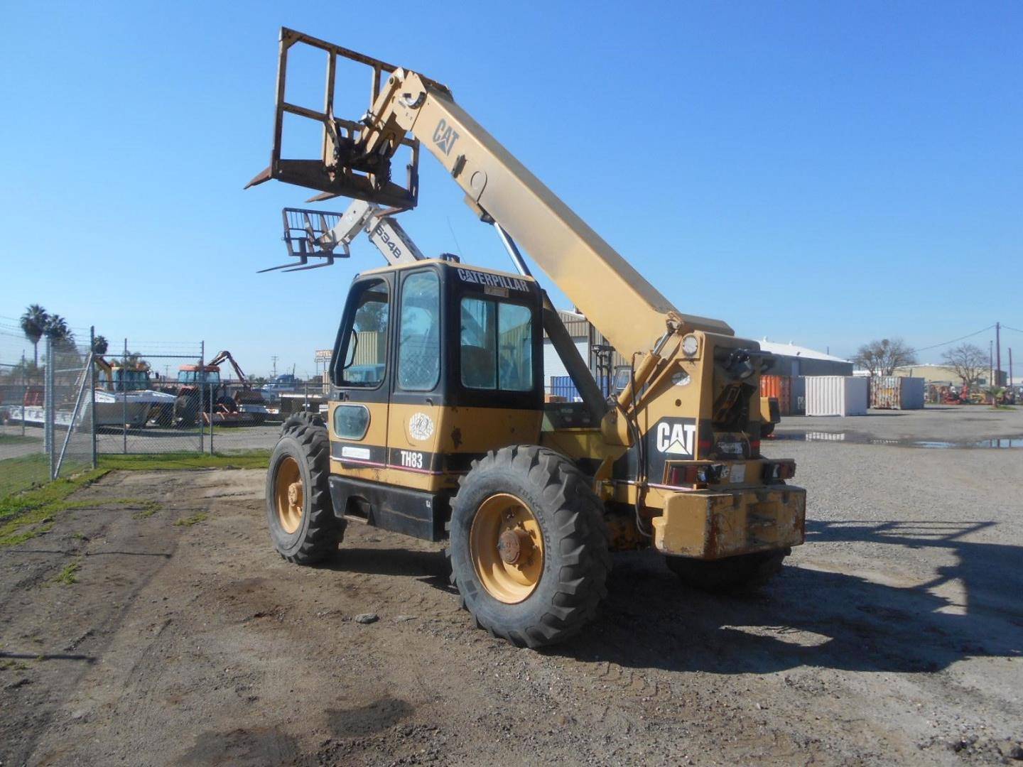 1996 Diesel Cat TH83 Telehandlers (Telescopic Mast)
