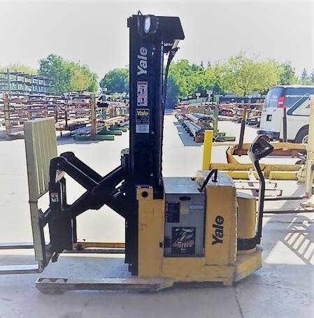 2015 Electric Yale Electric Walkie Straddle Stacker Reach | Eliftruck