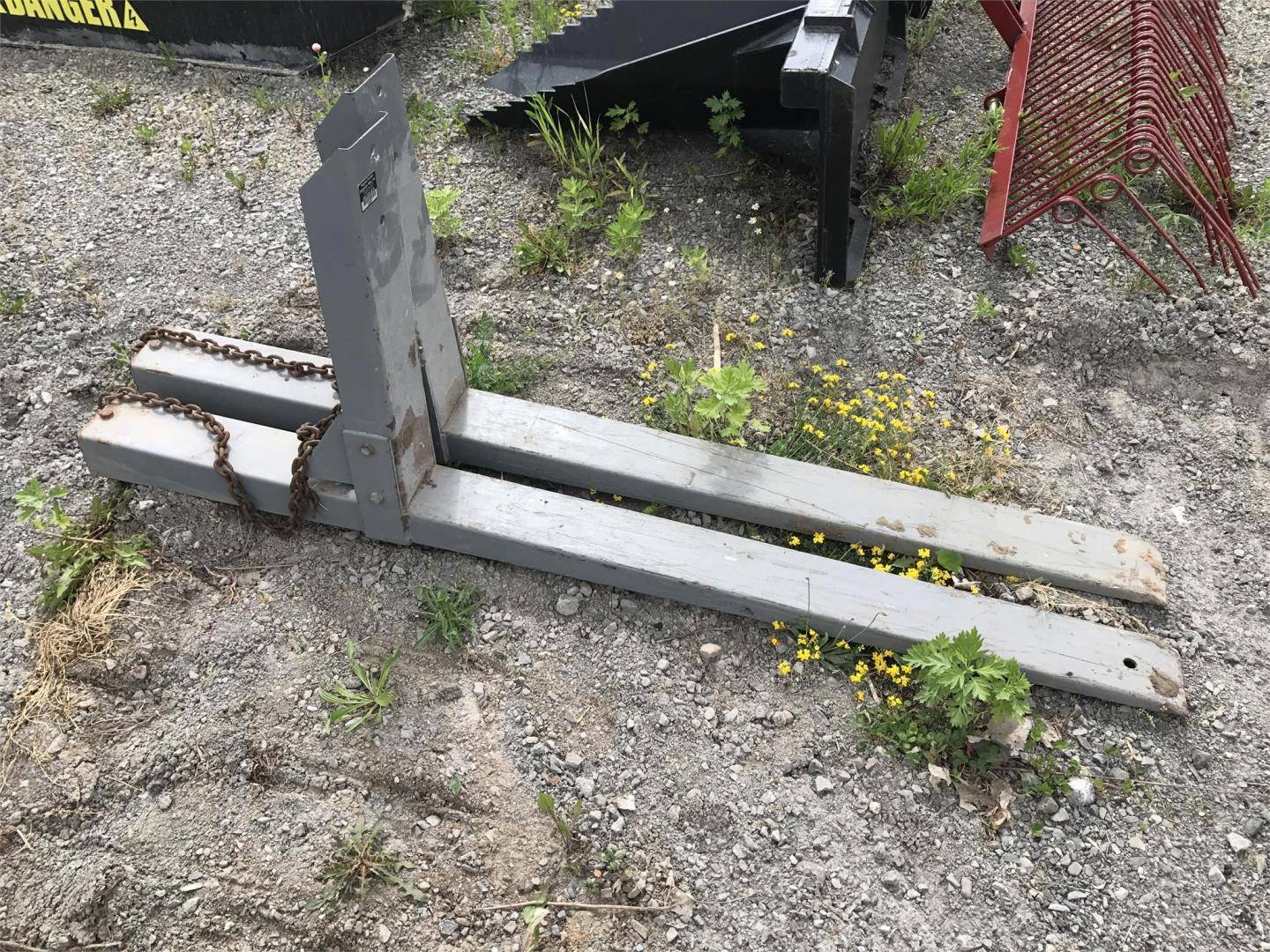 CHAIN ON FORKS Earth Moving and Construction