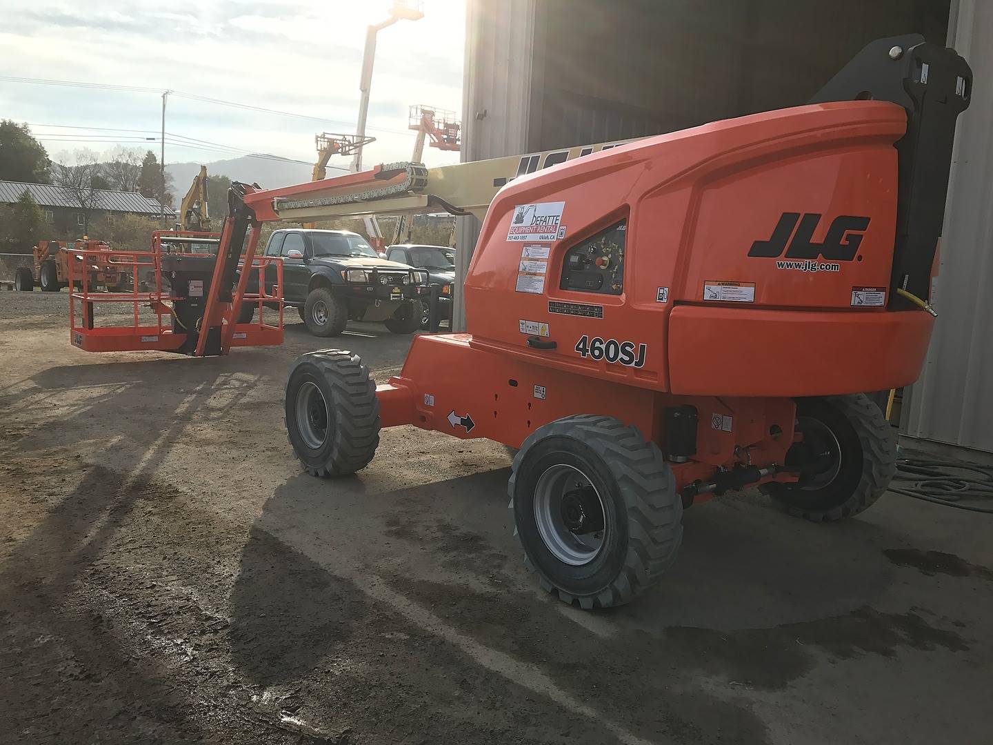 2018 Diesel JLG 460SJ Telescopic Boom