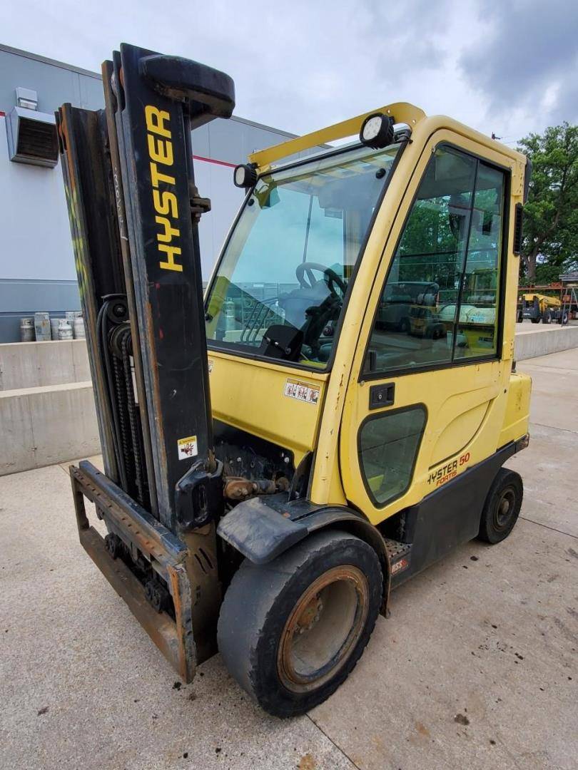 2013 LP Gas Hyster H50FT Pneumatic Tire 4 Wheel Sit Down