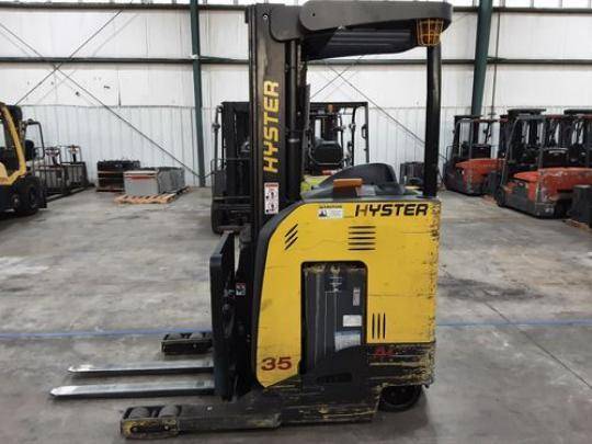 2014 Electric Hyster N35ZR2-14.5 Electric Narrow Aisle Single Reach