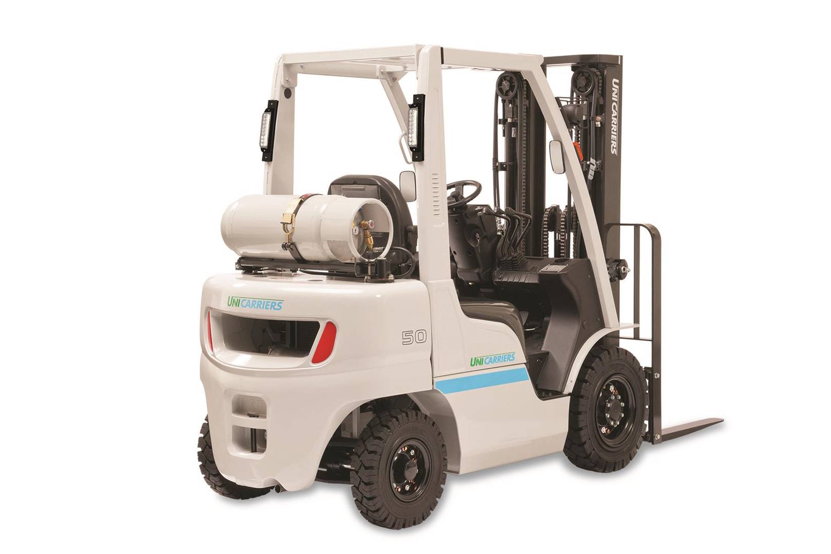 2017 LP Gas Unicarriers PF50LP Pneumatic Tire 4 Wheel Sit Down