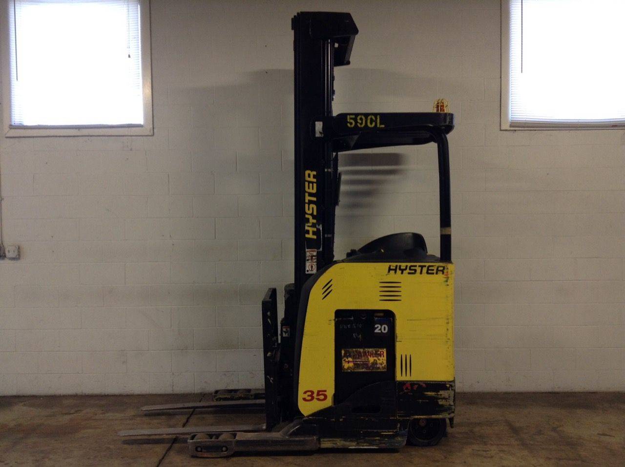 2013 Electric Hyster N35ZR2-16.5 Electric Narrow Aisle Single Reach