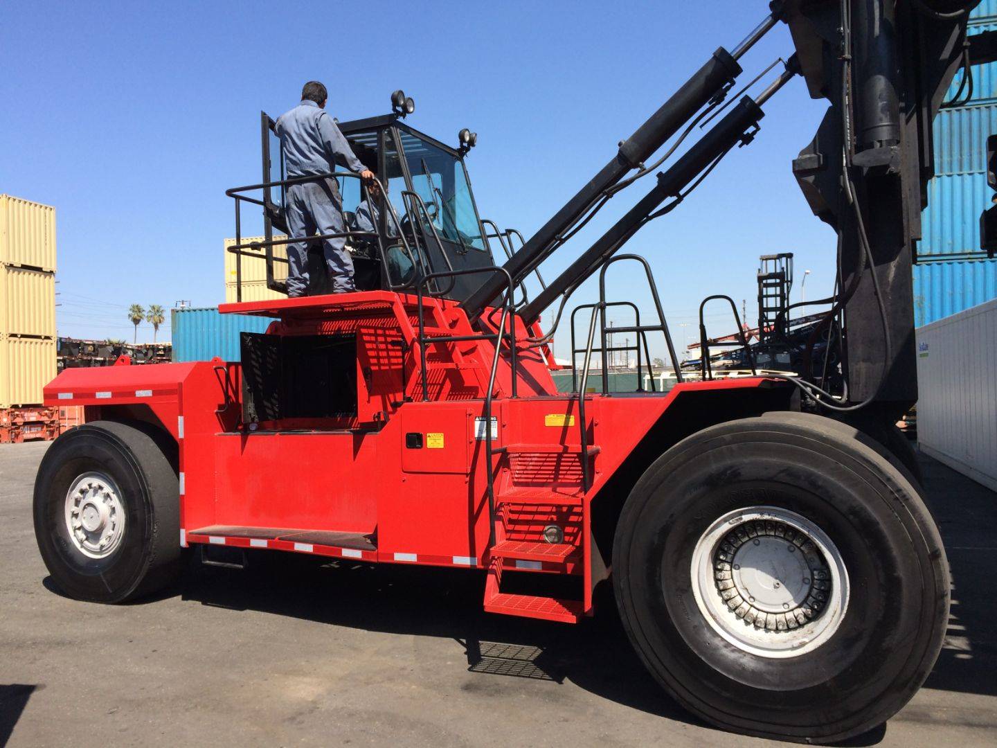 1989 Diesel Taylor TEC950L Container Handlers (Loaded/Empty)