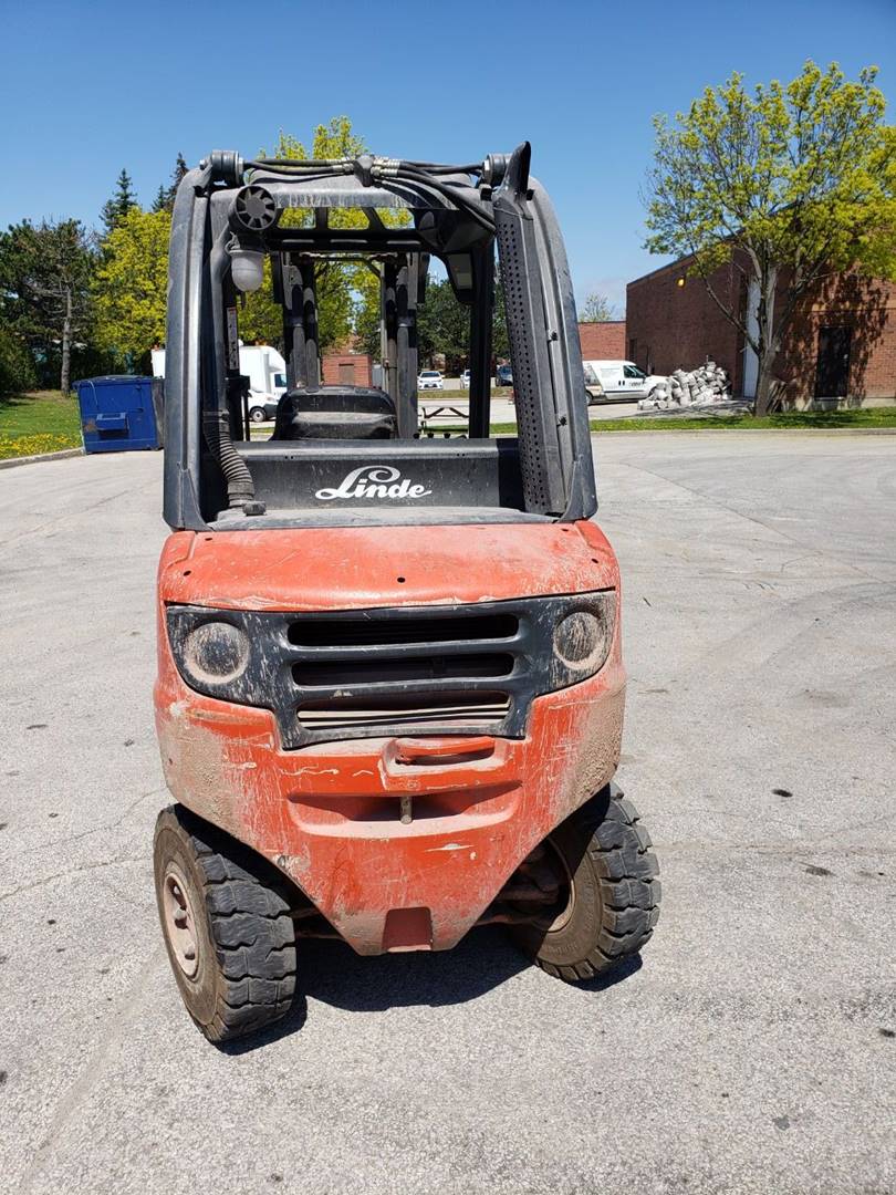 2003 Diesel Linde H35D Pneumatic Tire 4 Wheel Sit Down