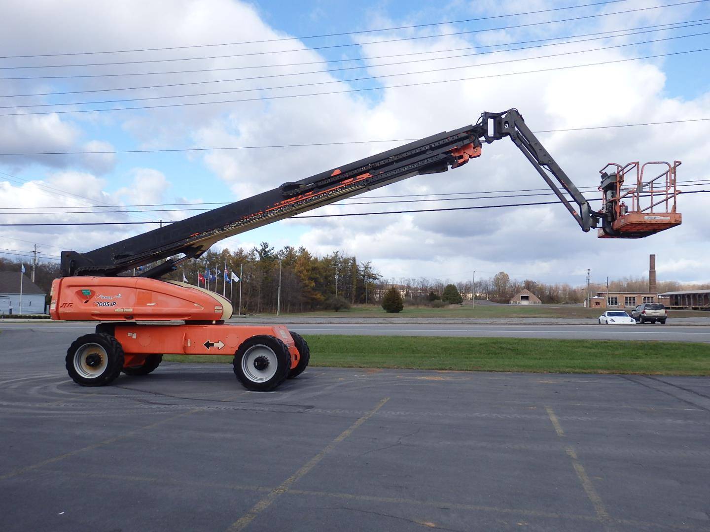 2010 Diesel JLG 1200SJP Telescopic Boom