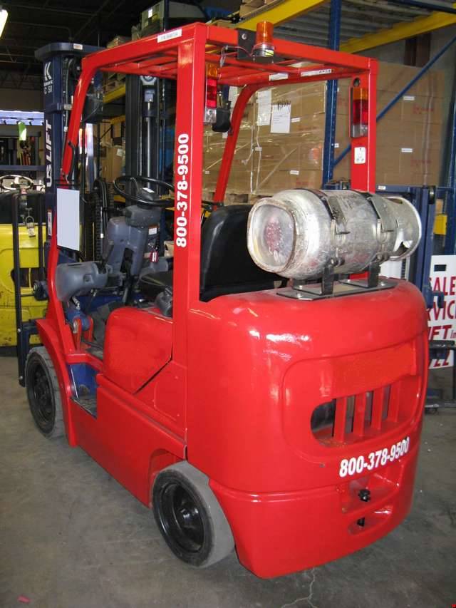 LP Gas Kalmar Kalmar C50BXPS Cushion Tire 4 Wheel Sit Down (Indoor ...