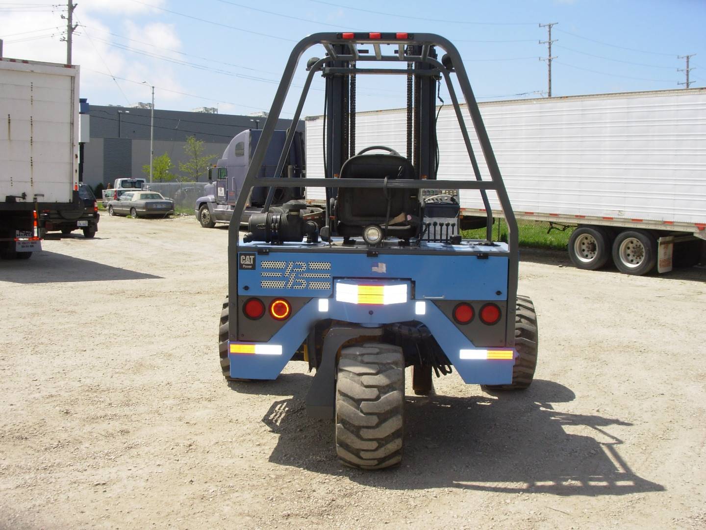 2005 Diesel Princeton PB50 Truck Mounted Forklift (Sod Loaders)