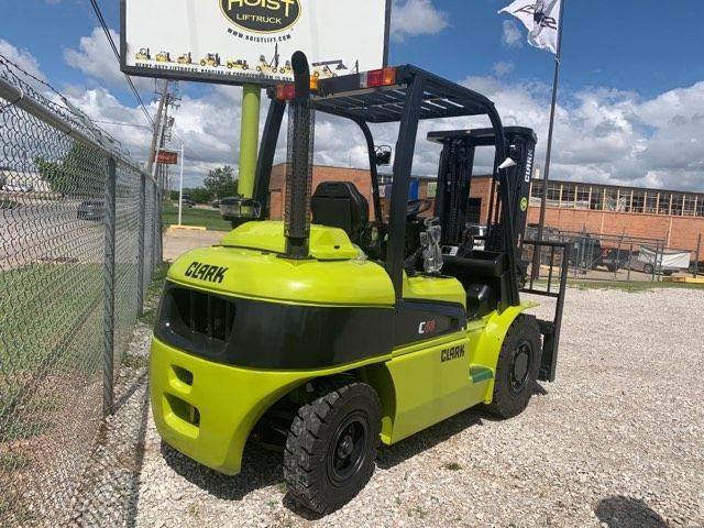 2019 Diesel Clark C40 Pneumatic Tire 4 Wheel Sit Down