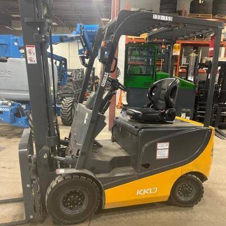 3 Used EKKO Electric 4 Wheel Sit Down Forklifts for Sale