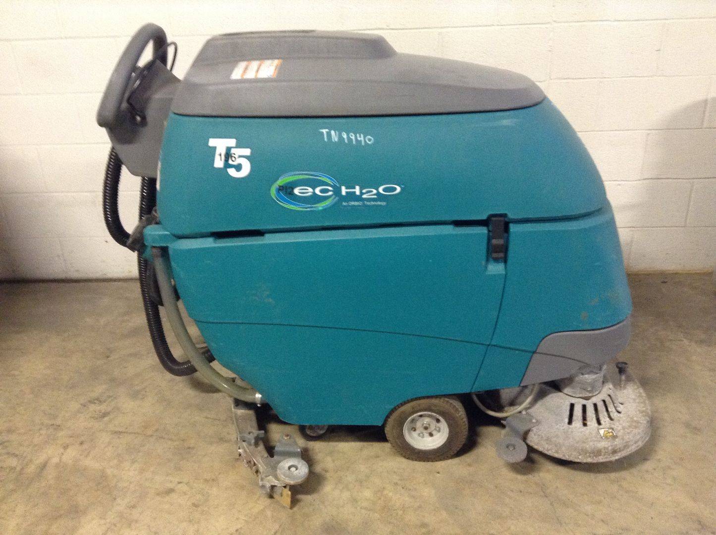 Electric Tennant T5 Walk Behind Scrubber