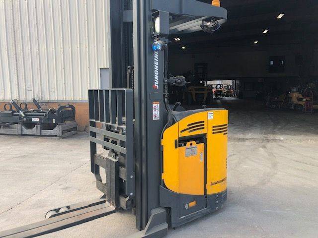 2014 Electric Jungheinrich ETR345 Electric Man Down Swing Reach Turret