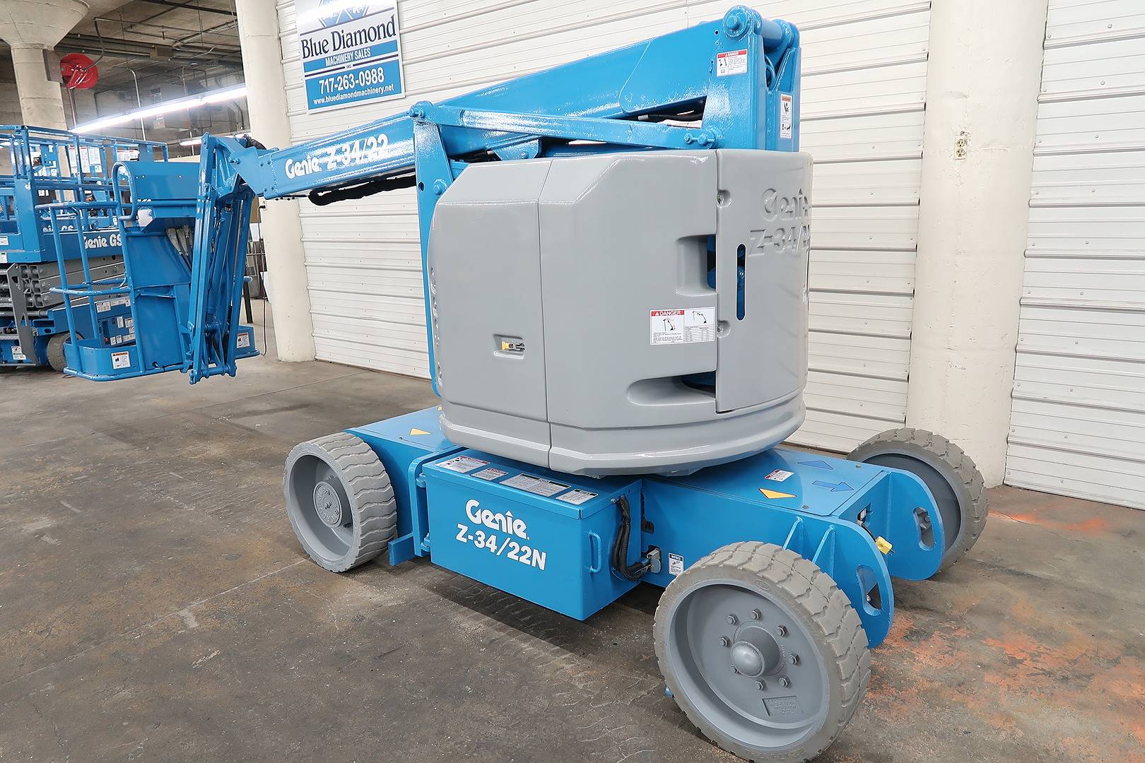 2007 Electric Genie Z34/22N Articulated Boom