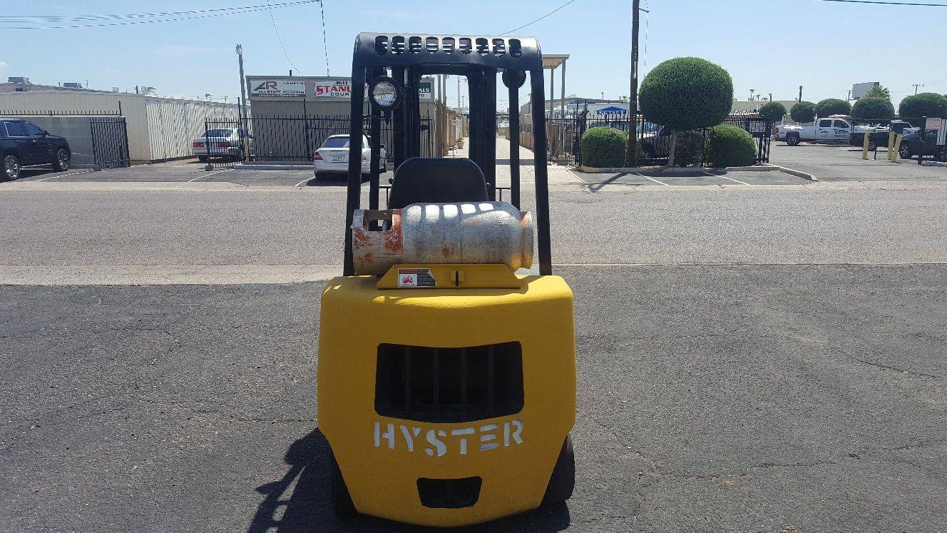 1990 LP Gas Hyster S50XL Cushion Tire 4 Wheel Sit Down (Indoor Warehouse)