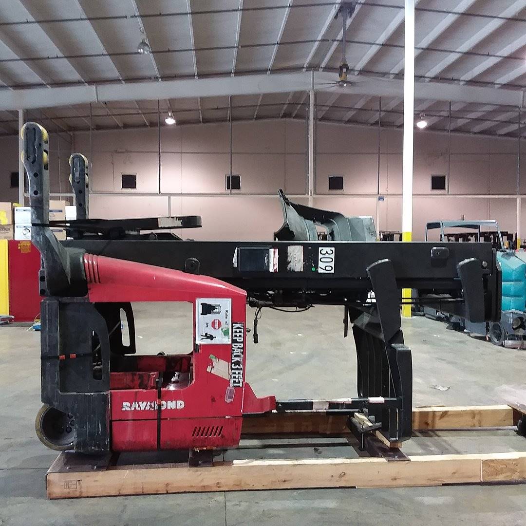 2014 Electric Raymond 750 R45TT Electric Narrow Aisle Single Reach