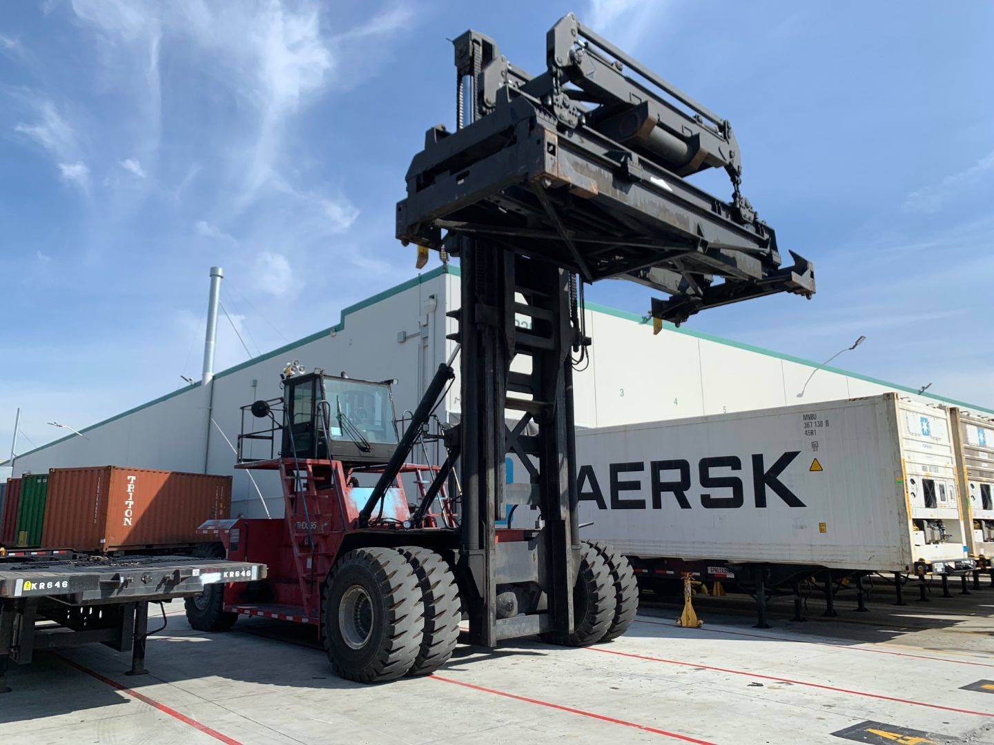 1999 Diesel Taylor THDC954 Container Handlers (Loaded/Empty)