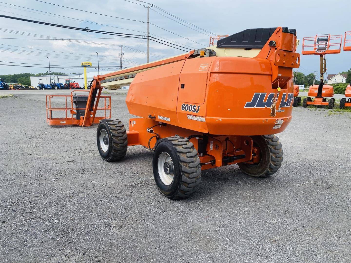 2008 Dual Fuel JLG 600SJ Telescopic Boom