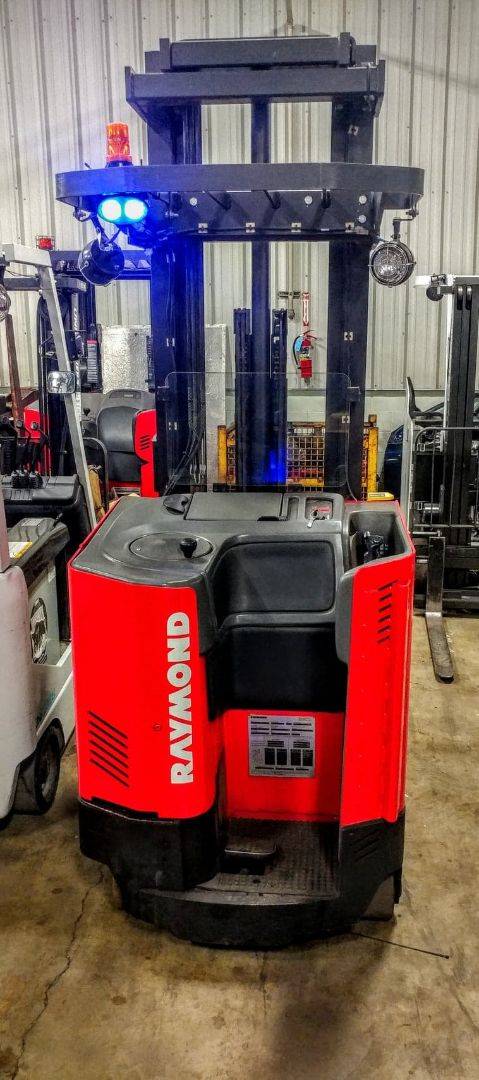 2012 Electric Raymond EZ-R45TT Electric Narrow Aisle Single Reach