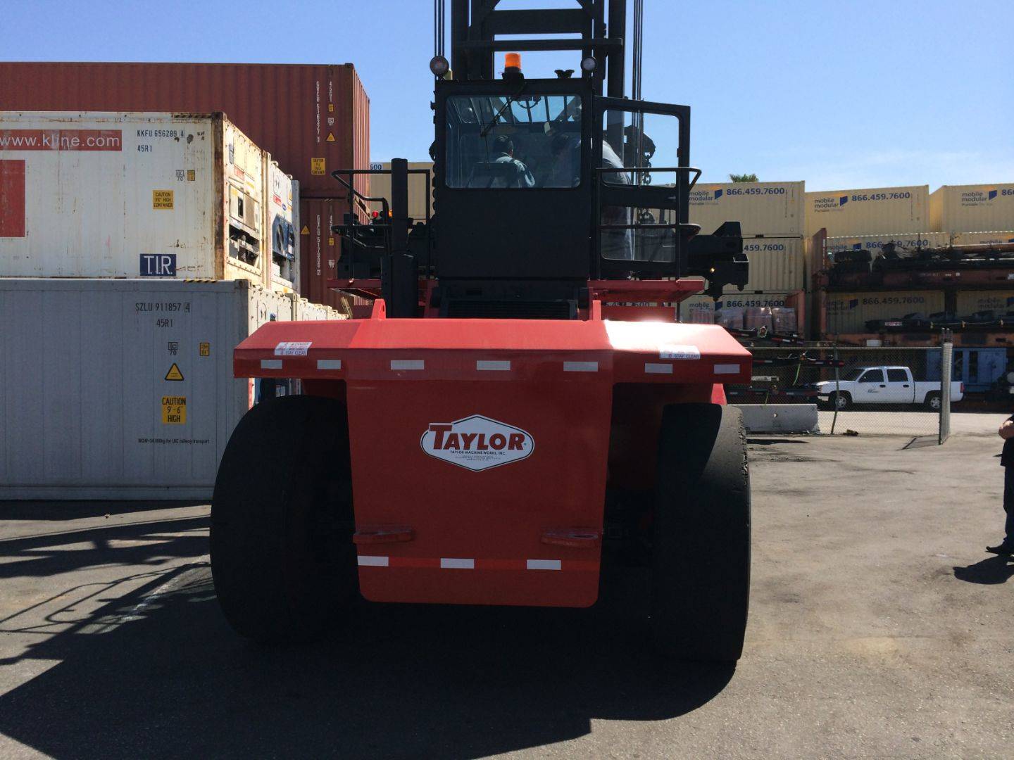 1989 Diesel Taylor TEC950L Container Handlers (Loaded/Empty)