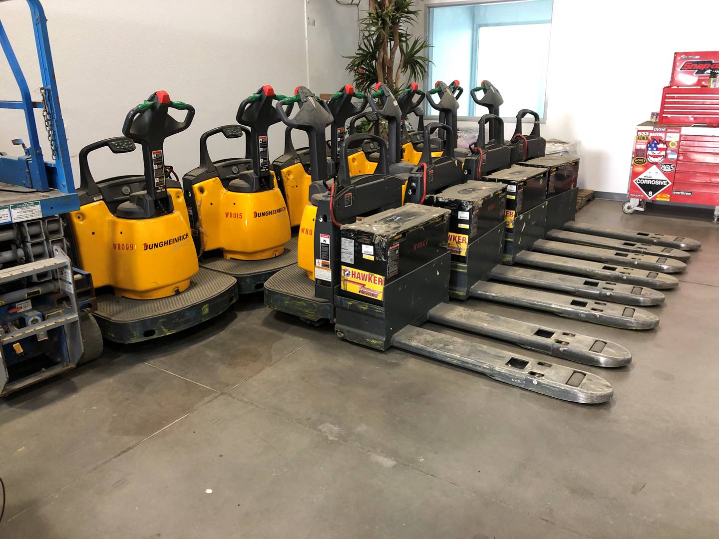 2013 Electric Jungheinrich ECR327 Electric Walkie/Rider Pallet Jack