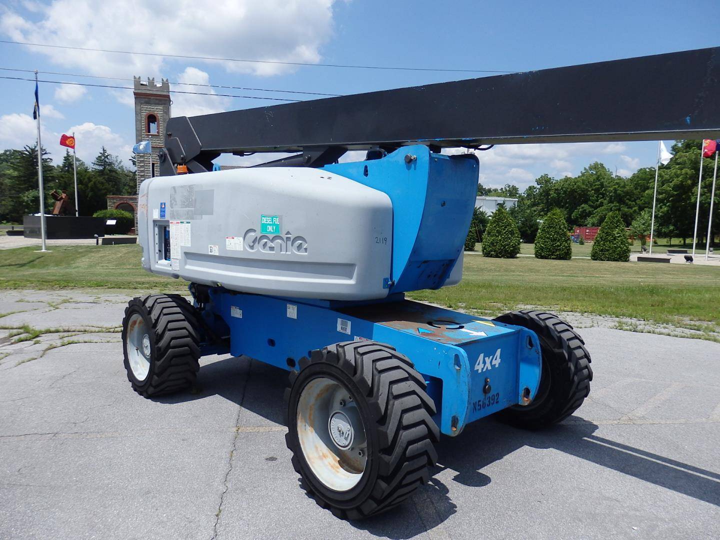 2008 Diesel Genie Z80/60 Articulated Boom