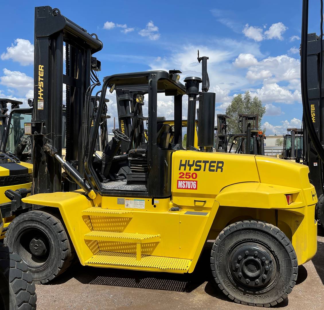 A wide selection of Hyster equipment with 5 in stock and available for ...