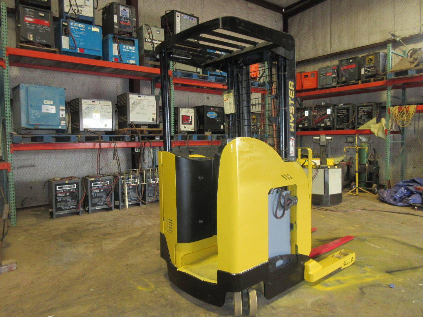 2008 Electric Hyster N35ZRS-16.5 Electric Narrow Aisle Single Reach