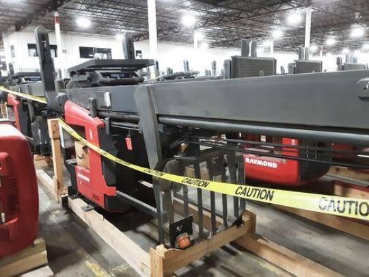 2014 Electric Raymond 752 DR32TT Electric Narrow Aisle Single Reach