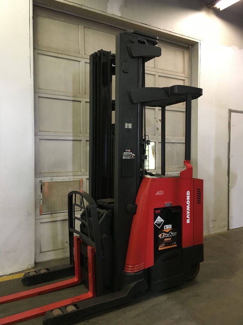 2017 Electric Raymond 740-R45TT Electric Narrow Aisle Single Reach