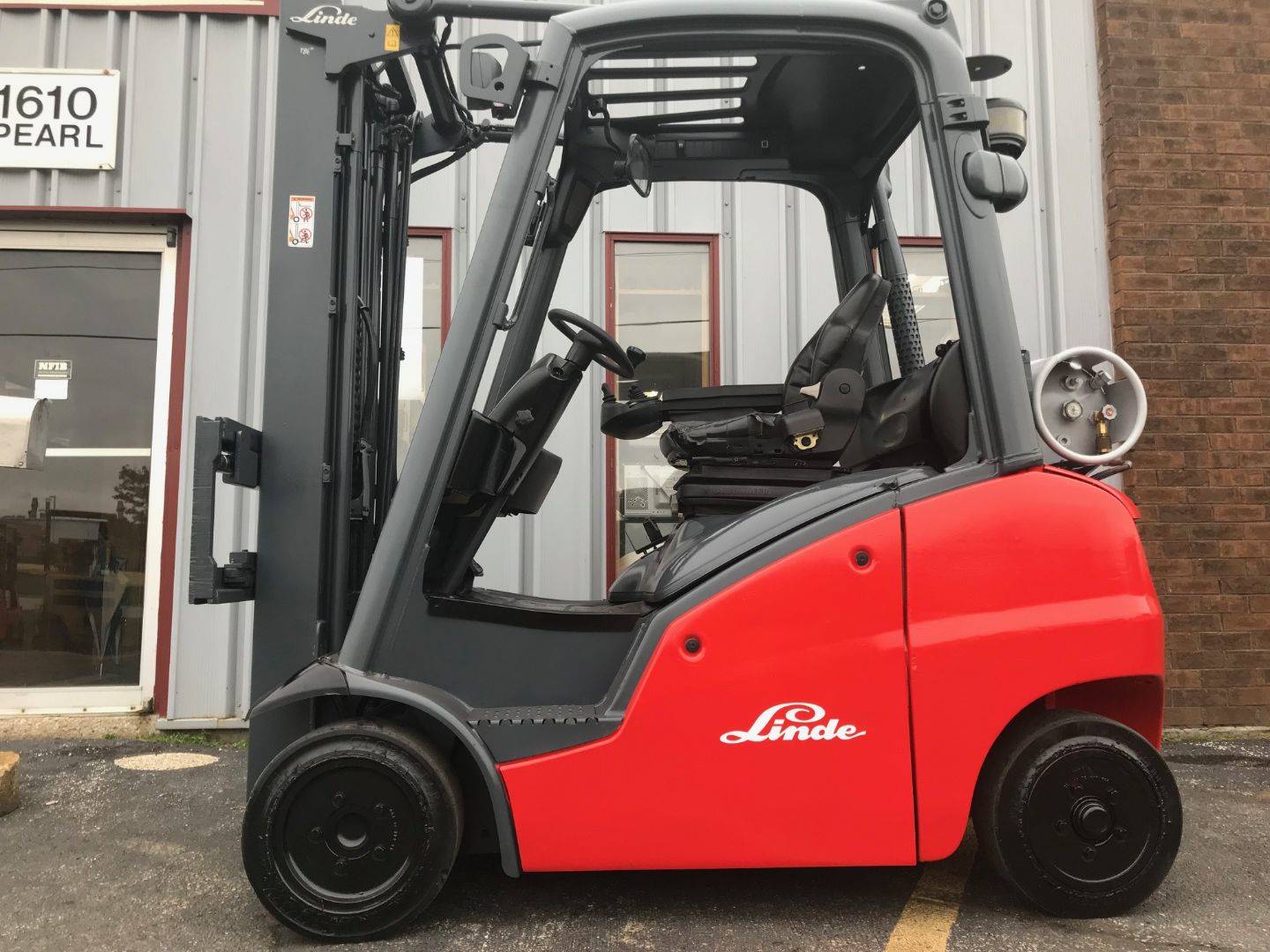 2007 LP Gas Linde H20CT-600 Cushion Tire 4 Wheel Sit Down (Indoor ...