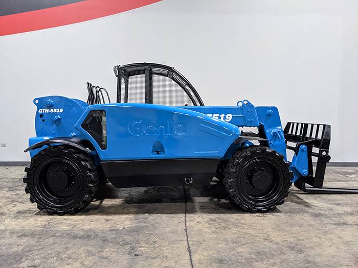 2014 Diesel Genie GTH 5519 Pneumatic Tire 4 Wheel Sit Down