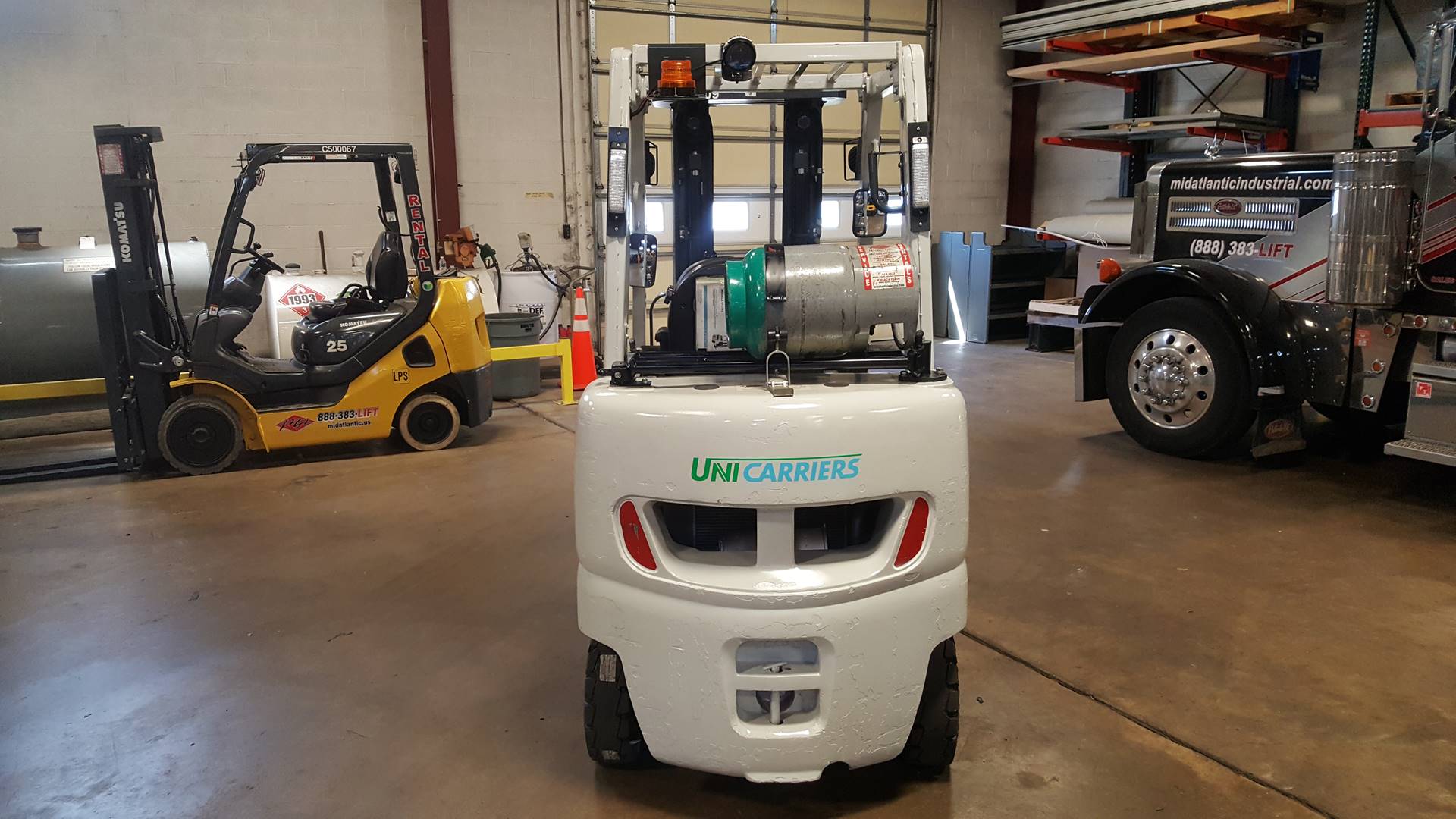 2016 LP Gas Unicarriers AF50LP Pneumatic Tire 4 Wheel Sit Down