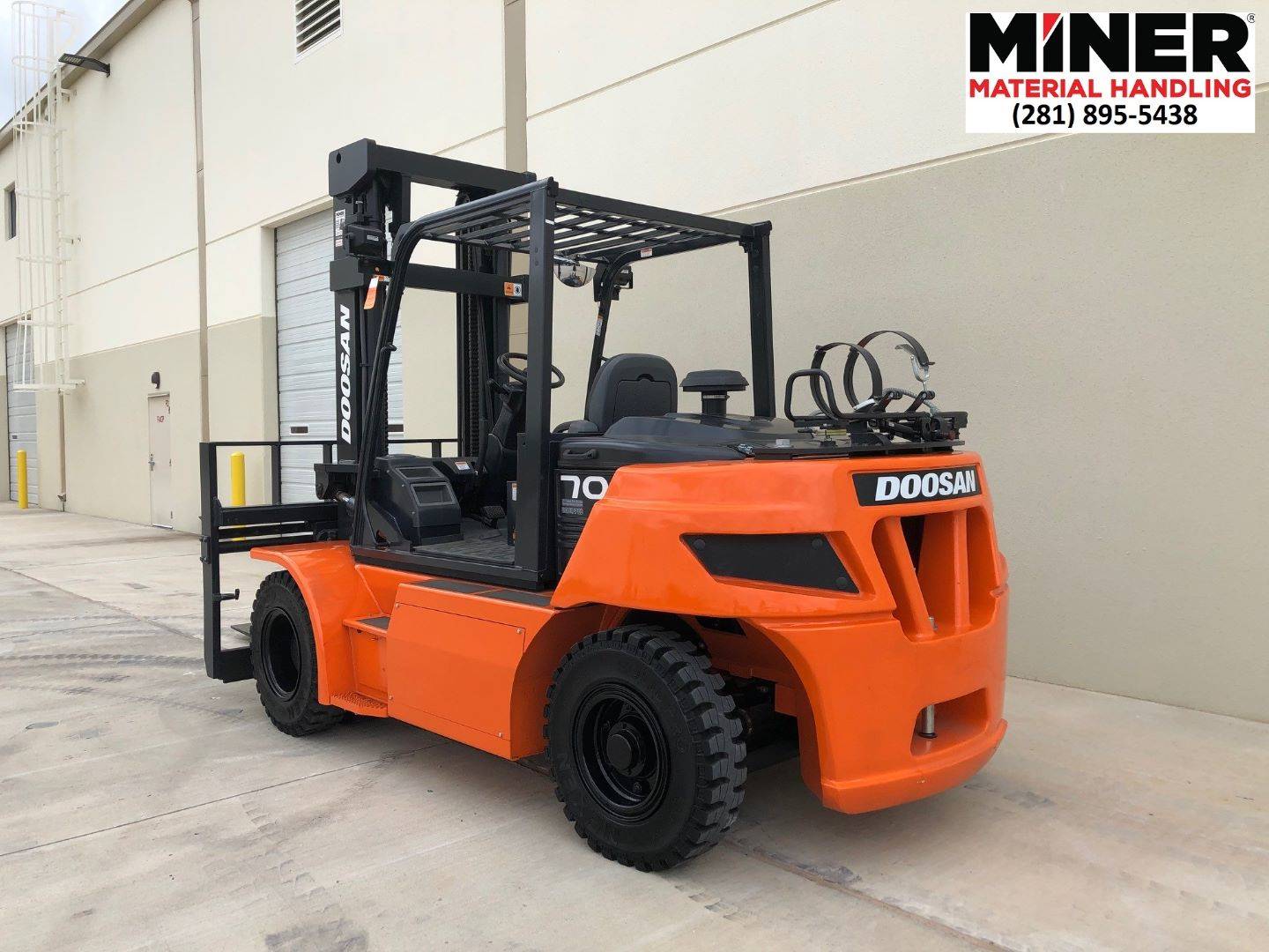 2018 LP Gas Doosan G70S-7 Pneumatic Tire 4 Wheel Sit Down