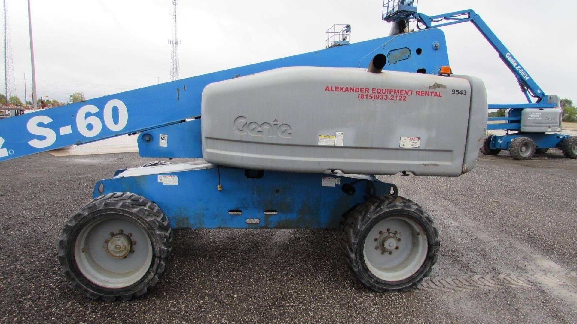 2005 Diesel Genie S60 Telescopic Boom