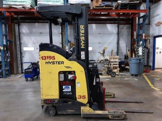 2013 Electric Hyster N35ZRS-14.5 Electric Narrow Aisle Single Reach