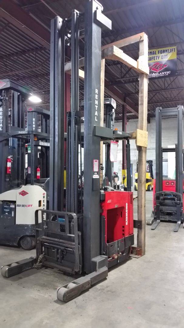 2006 Electric Raymond EASI-R45TT Electric Narrow Aisle Single Reach