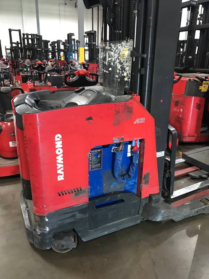 2014 Electric Raymond 750 R45TT Electric Narrow Aisle Single Reach