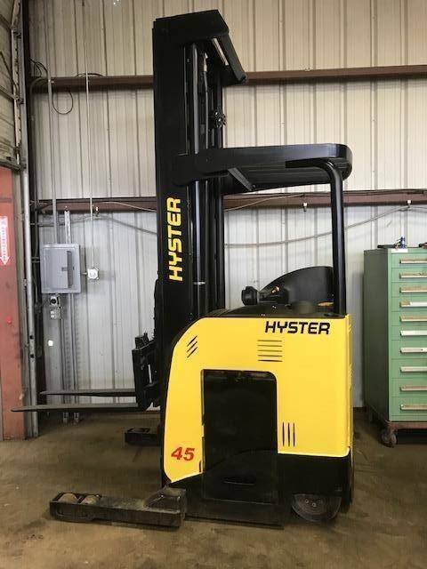 2014 Electric Hyster N45ZR2 Electric Narrow Aisle Single Reach