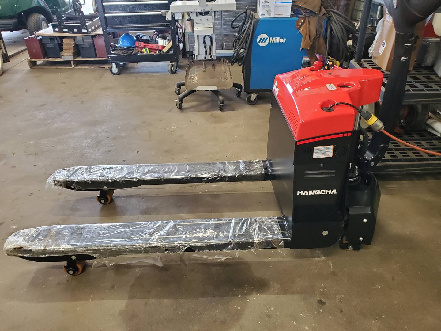 2022 Electric Hangcha CBD15-A2MC1 Electric Walkie Pallet Jack