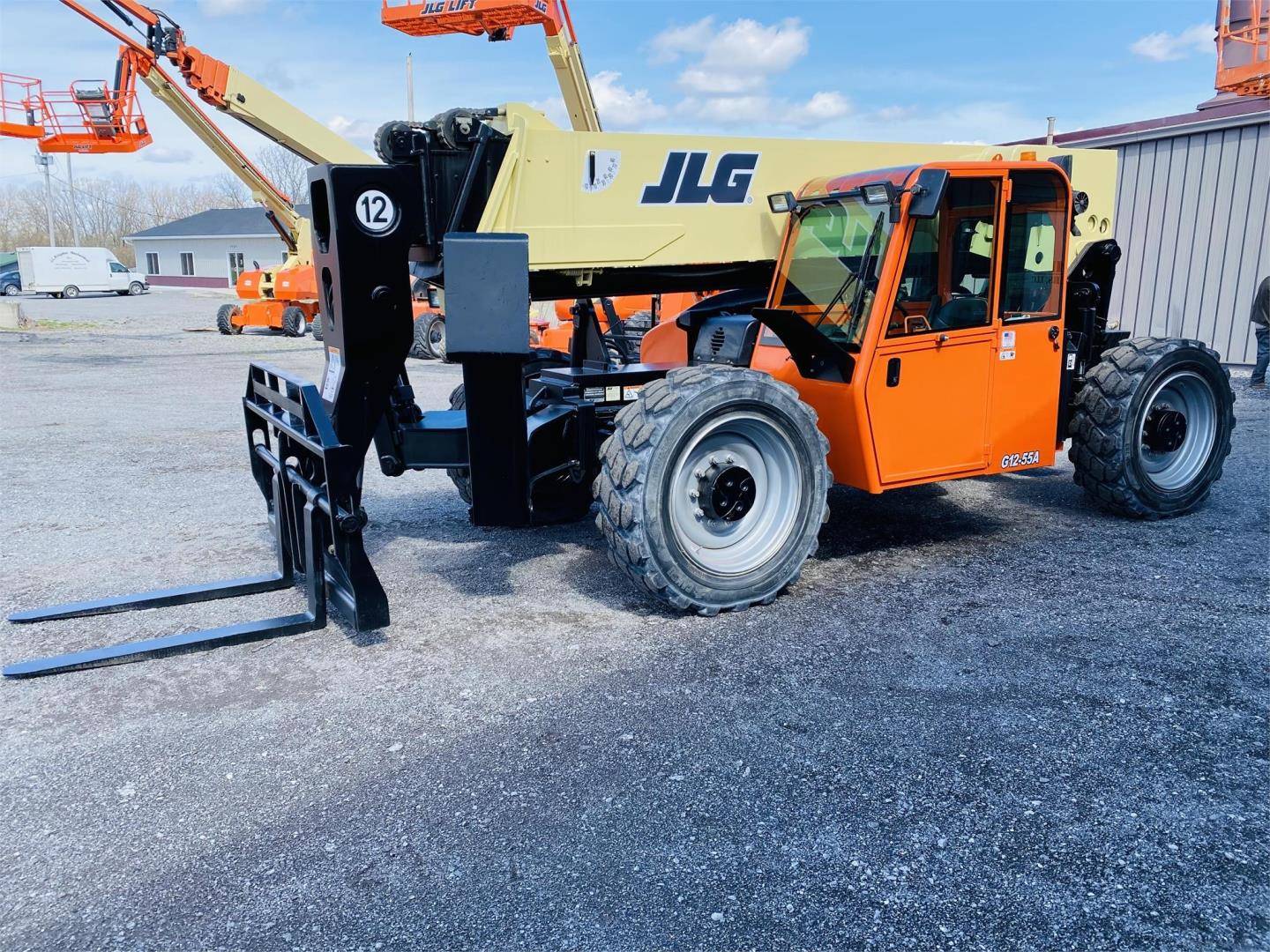 2012 Diesel JLG G12-55A Telehandlers (Telescopic Mast)