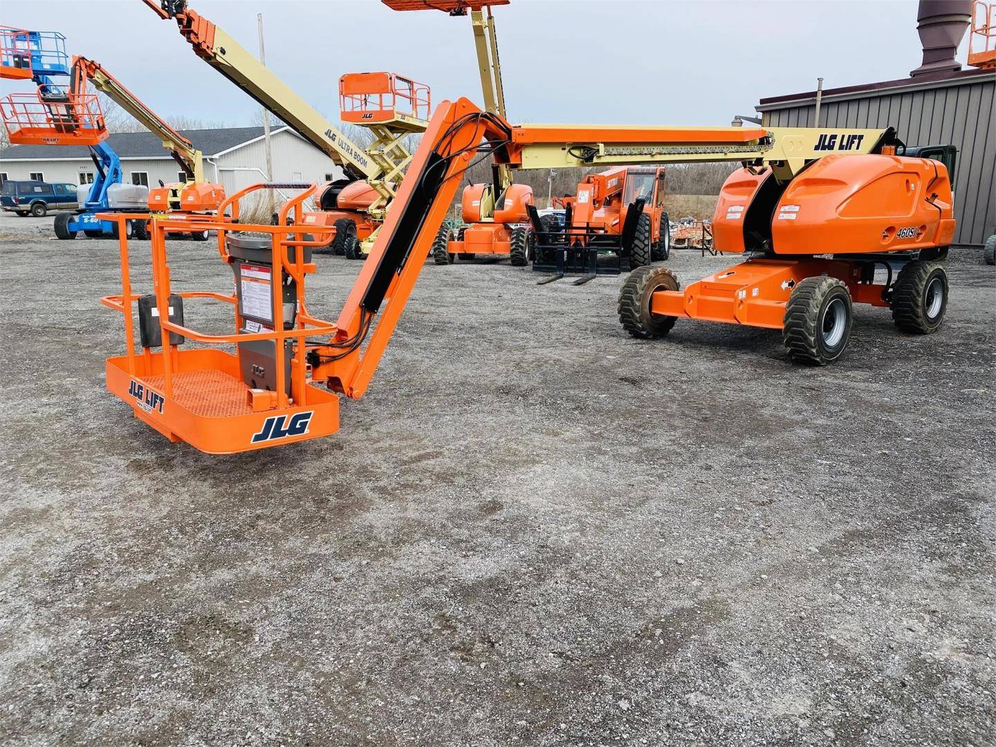 2011 Diesel JLG 460SJ Telescopic Boom