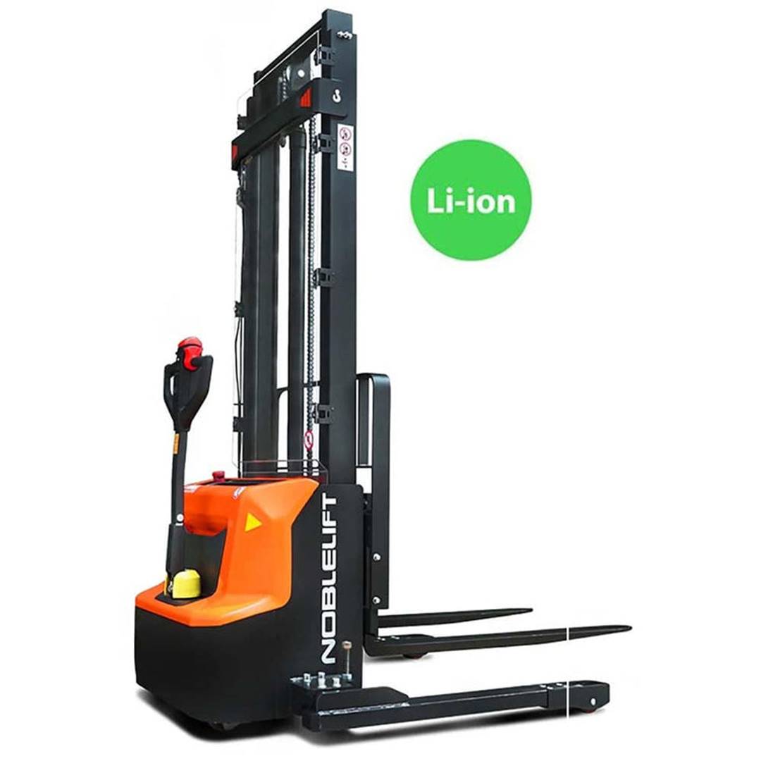 2026 Electric Noblelift Electric Walkie Straddle Stacker | Eliftruck
