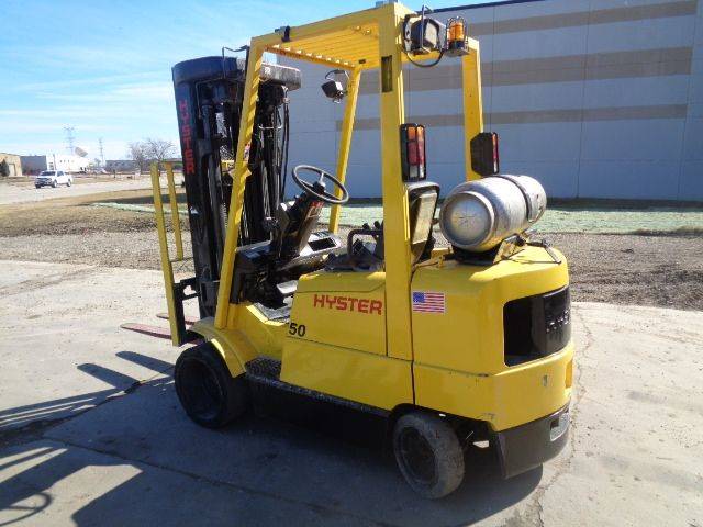 2003 LP Gas Hyster S50XM Cushion Tire 4 Wheel Sit Down (Indoor Warehouse)