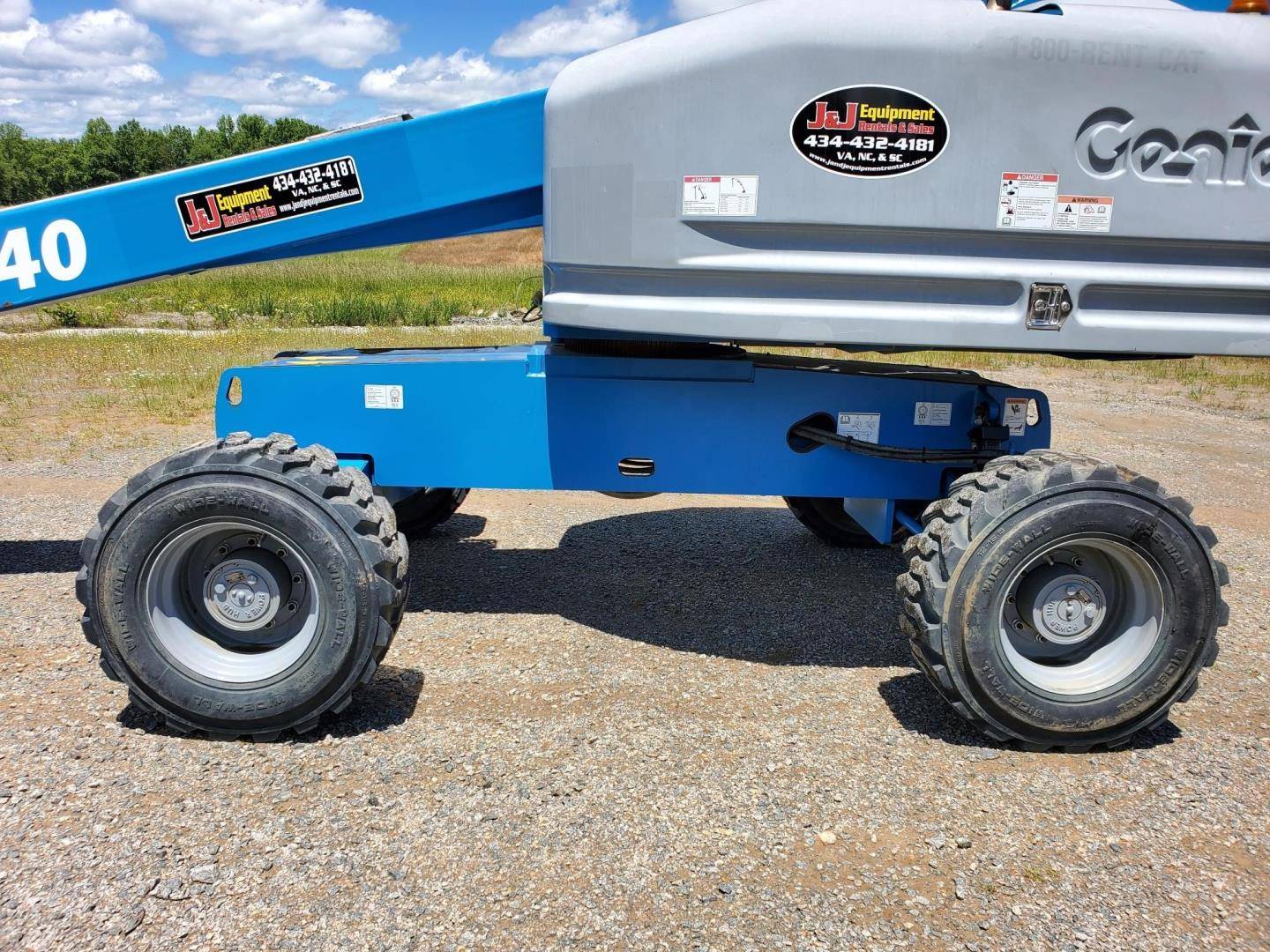 2017 Diesel Genie S40 Telescopic Boom