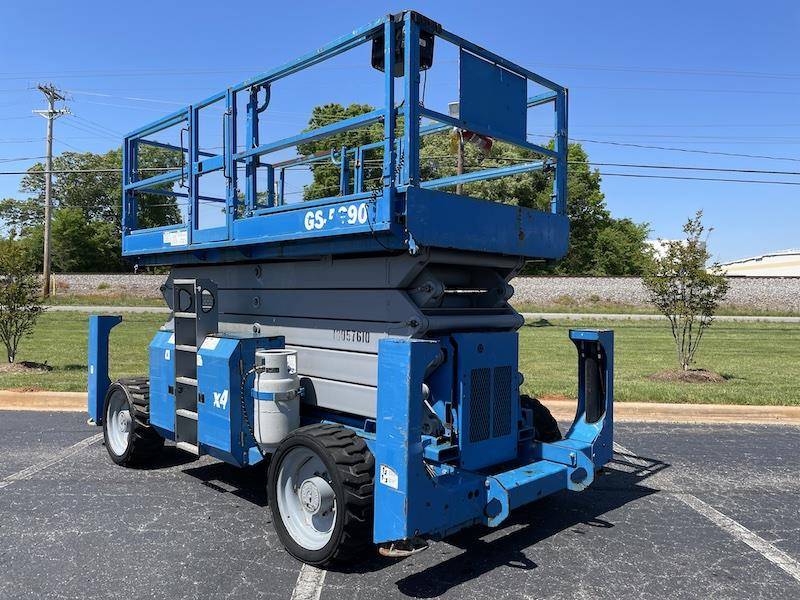 2012 Dual Fuel Genie GS5390RT Rough Terrain