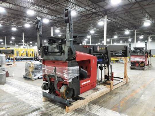 2014 Electric Raymond 752 DR32TT Electric Narrow Aisle Single Reach